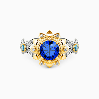 She Said Yes|Unique Moissanite Engagement & Wedding Rings